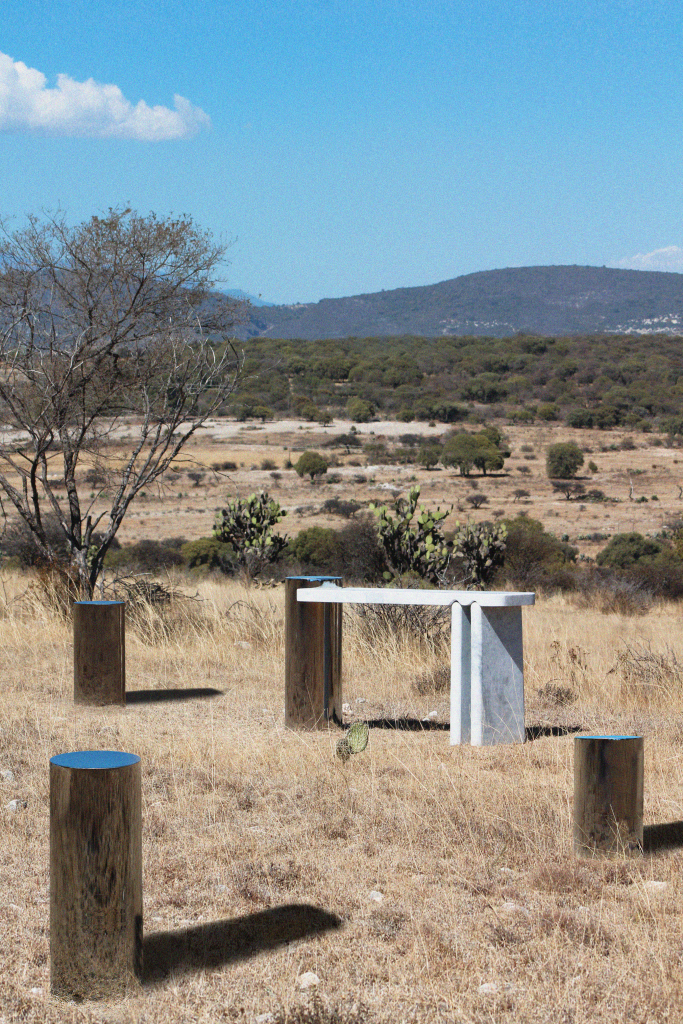 Orion – Marble & Stainless Steel Console Table by Drusch Design ...