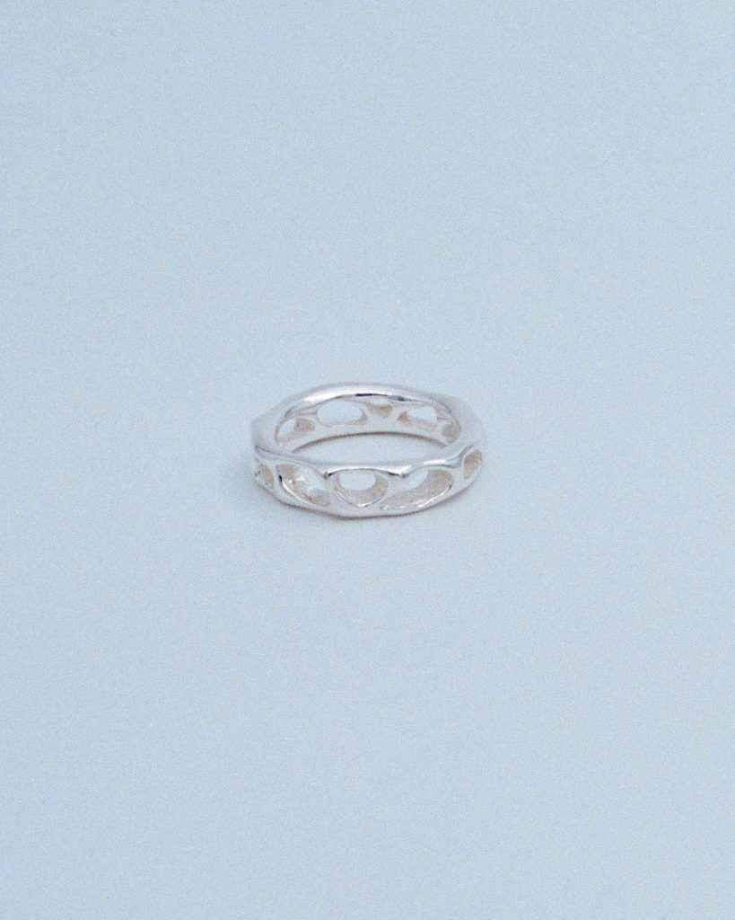 Slim Flurb – Silver Ring by Johanna Edwardh | ADORNO DESIGN