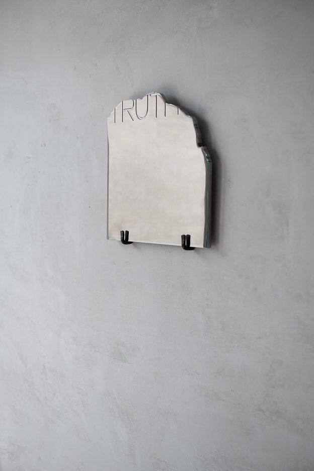 The Truth – Stainless Steel Wall Mirror by COSEINCORSO | ADORNO DESIGN The Truth – Stainless Steel Wall Mirror by COSEINCORSO | ADORNO DESIGN