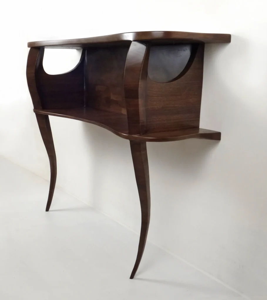 Lxv – Walnut Wall Shelf by Aaron Scott | ADORNO DESIGN