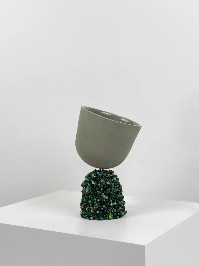 Verde 10 – stoneware Matcha Bowl by Federica Paglia | ADORNO DESIGN