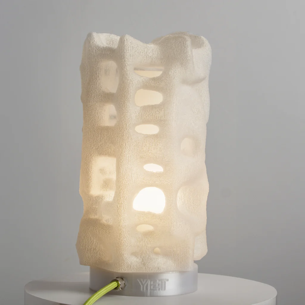 Alherd – 3d Printed Table Lamp by YET FAB | ADORNO DESIGN